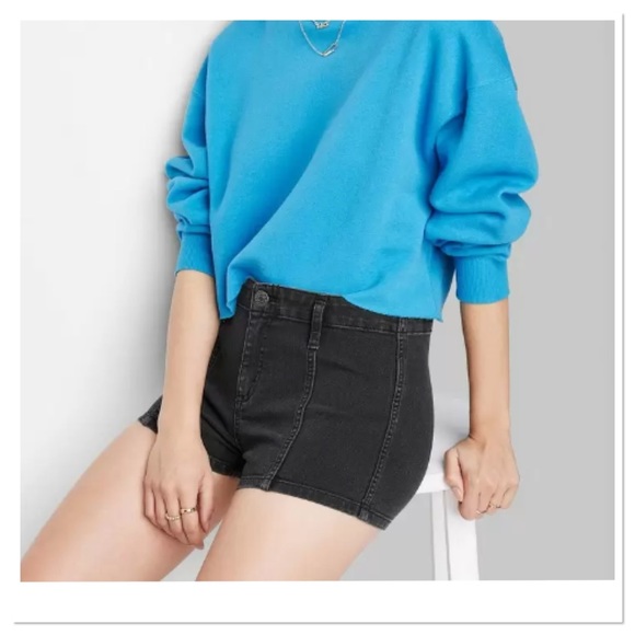 wild fable | Shorts | Womens Super High Rise Seamed Jeans Shorts Wild ...